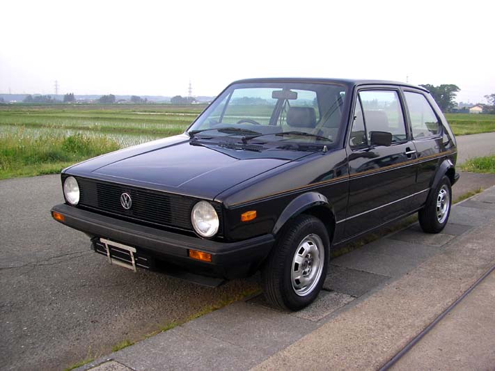 (有)佐藤商工－在庫車輌 ・ SATO SHOUKOU LTD,－ 車輌販売 ゴルフ1 WOB (Wolfsburg Black) 17EN